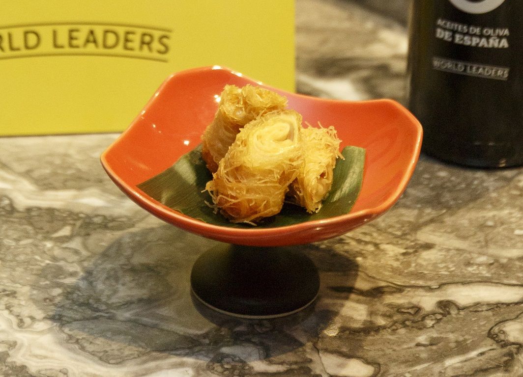 Crispy yuba rolls - Olive Oils from Spain